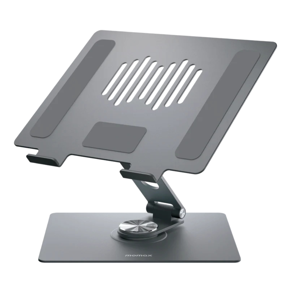 momax Fold Stand Rotating Laptop Stand - Gold Call Tech Shop